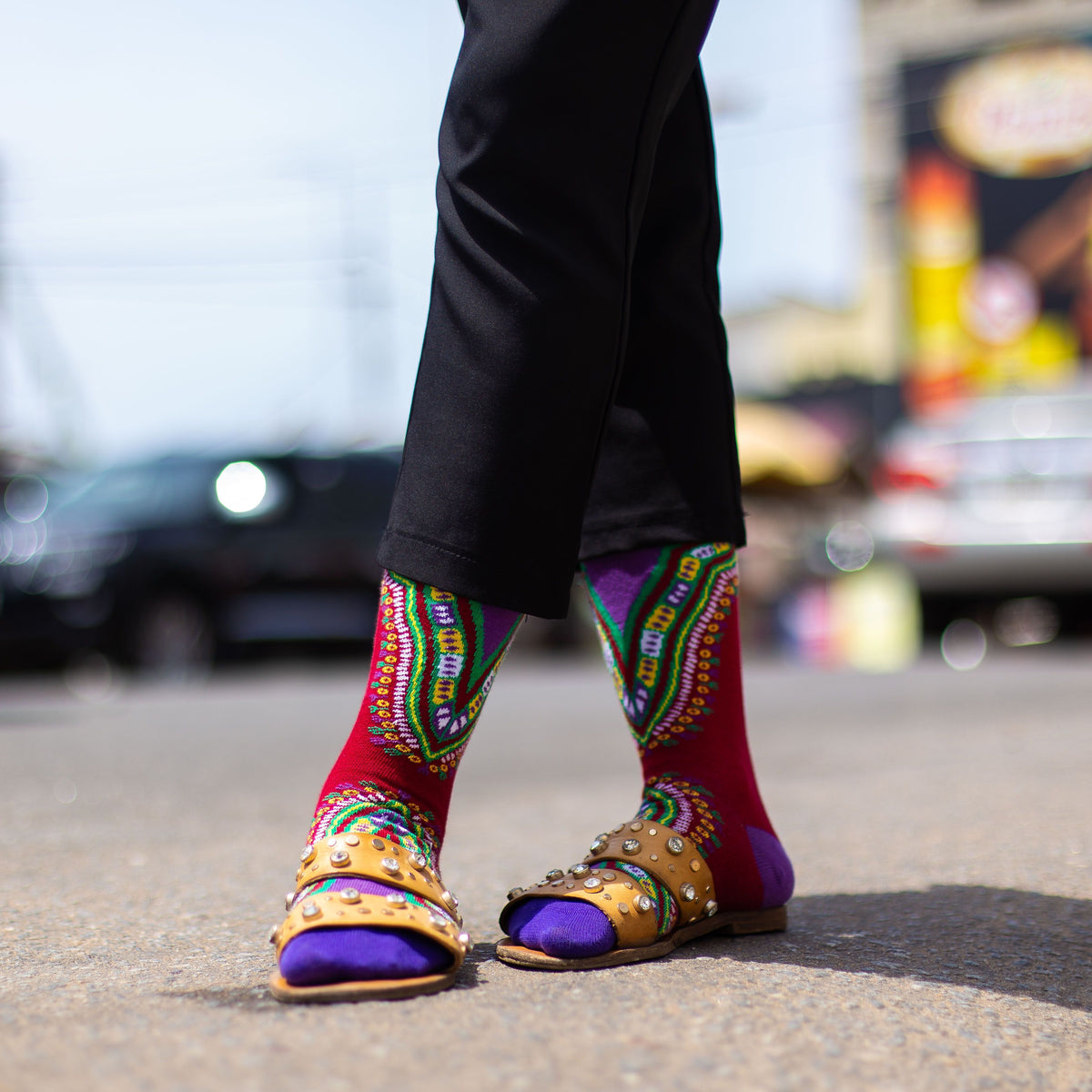 Burkina African Socks | AfriSocks