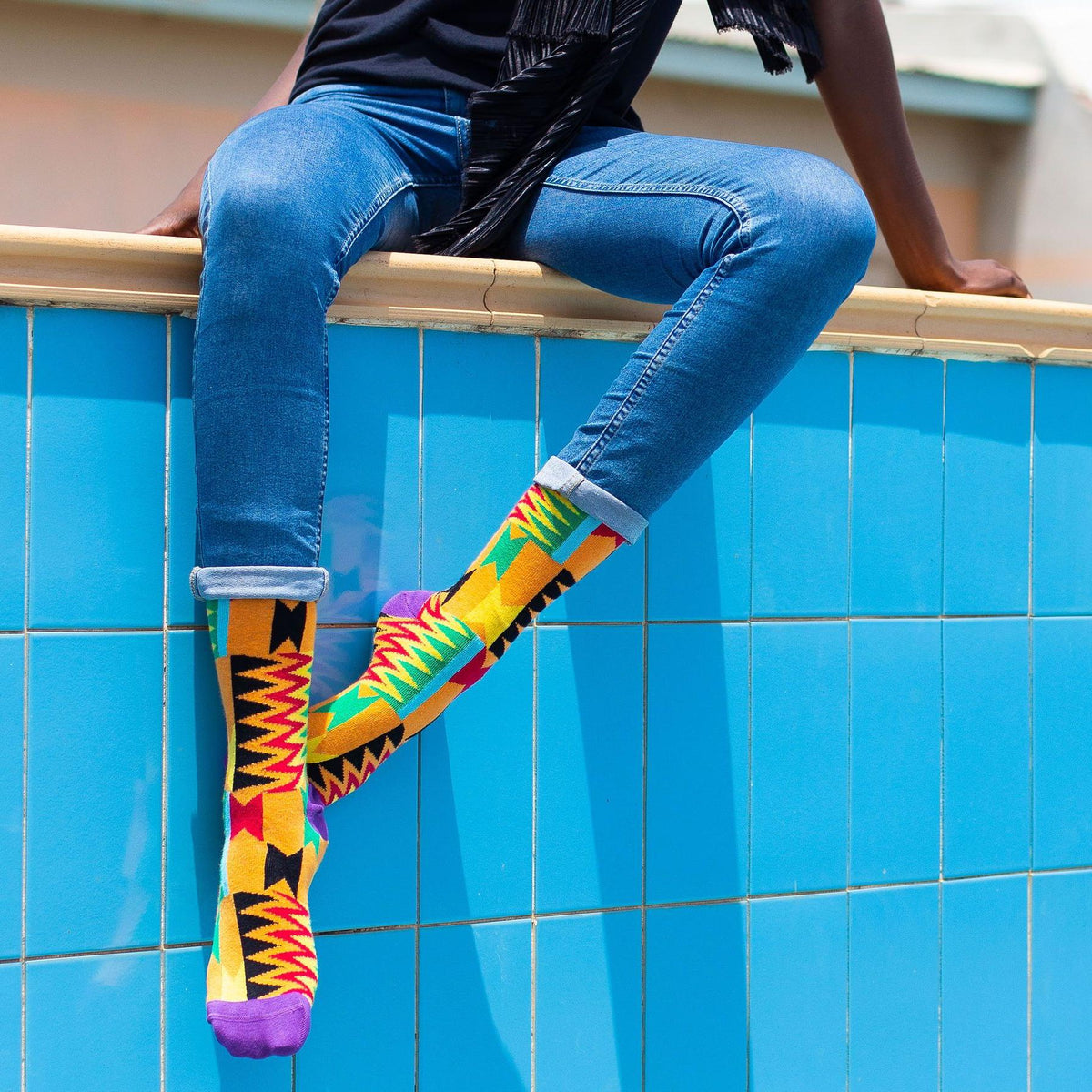 Boga Kente Socks | AfriSocks